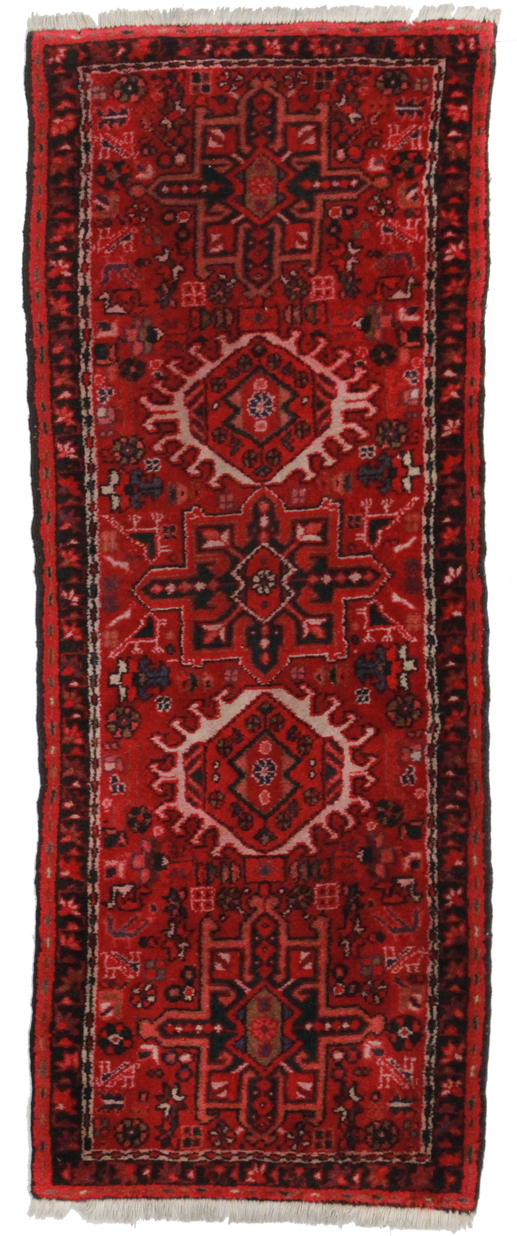 2 x 6 Vintage Persian Karajeh Runner 14329 | Exclusive Oriental Rugs